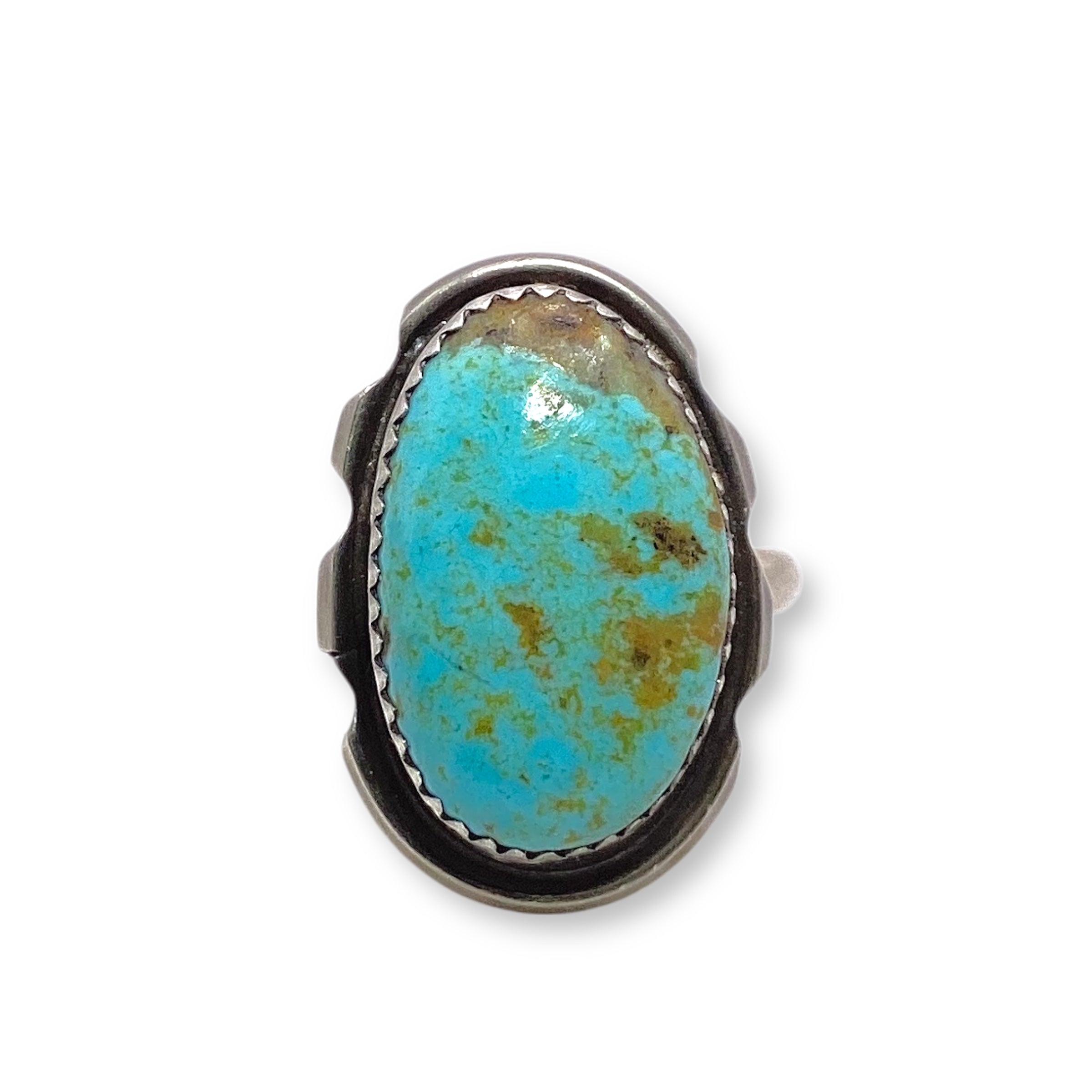 Mary Tso Royston Turquoise Ring Sterling Silver Native Made – Lantern ...