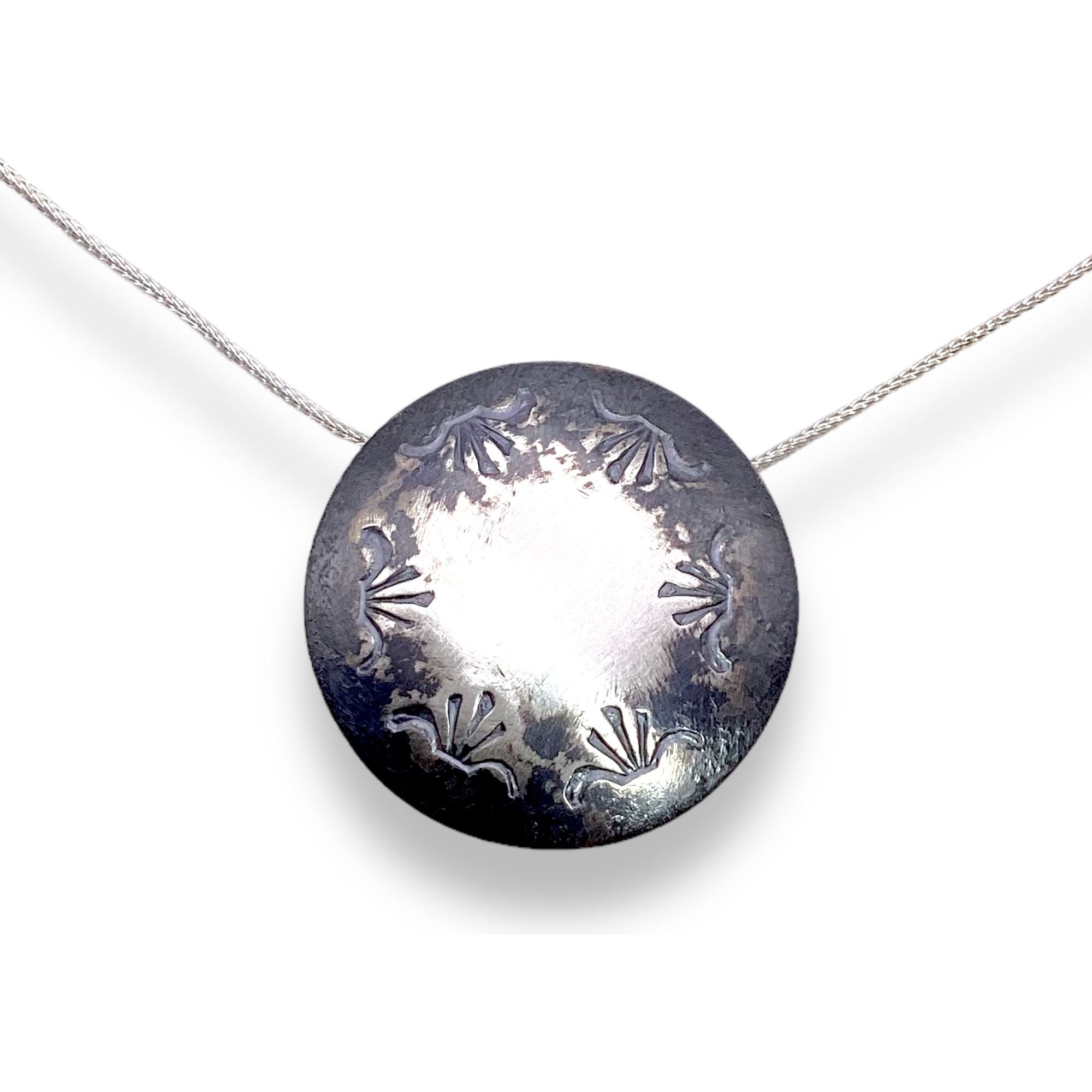 Bison Bonnet Pillow Top Navajo Pearl Bead Necklace by Maryetta Daukei ...