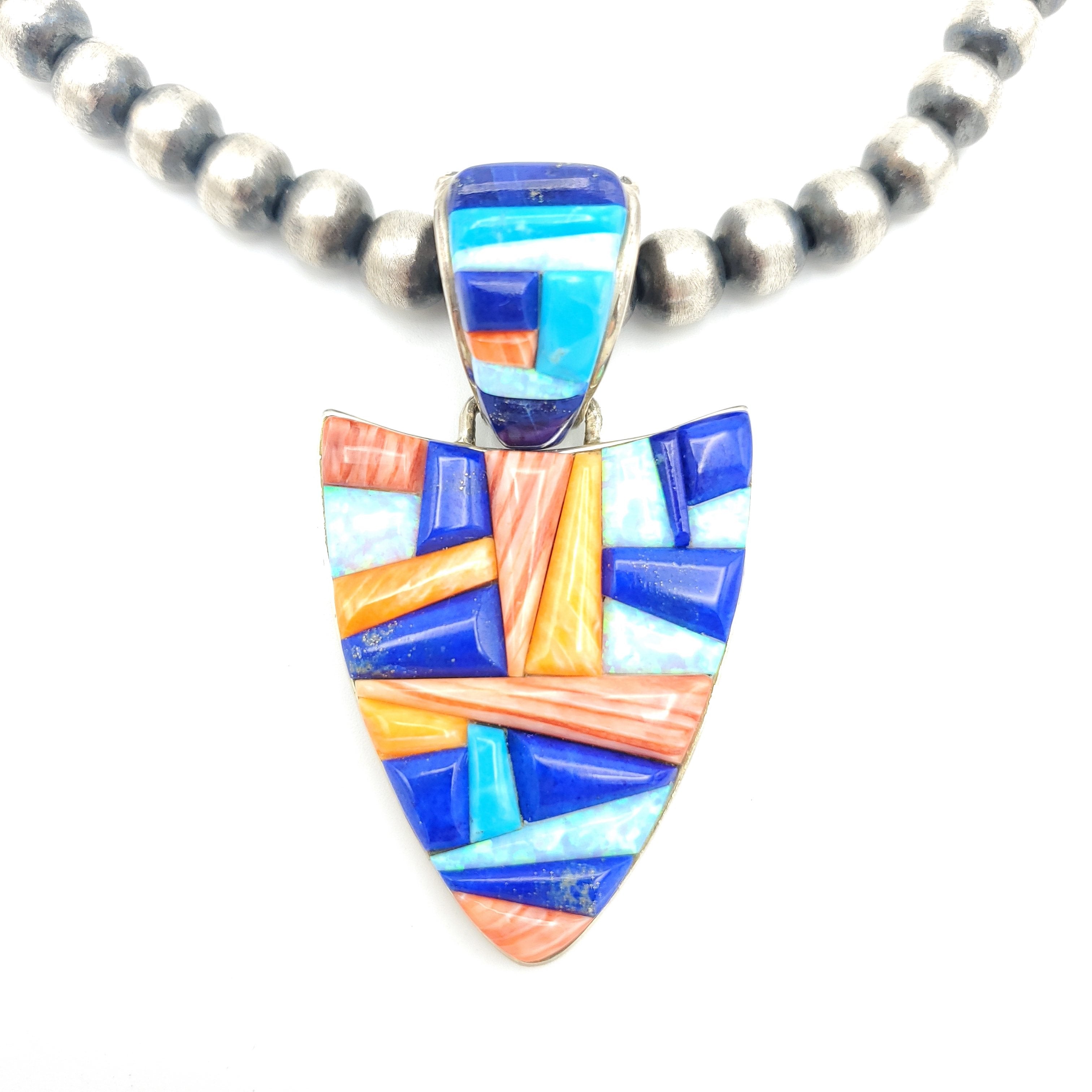 CALVIN BEGAY PENDANT | LANTERN DANCER GALLERY – Lantern Dancer Gallery